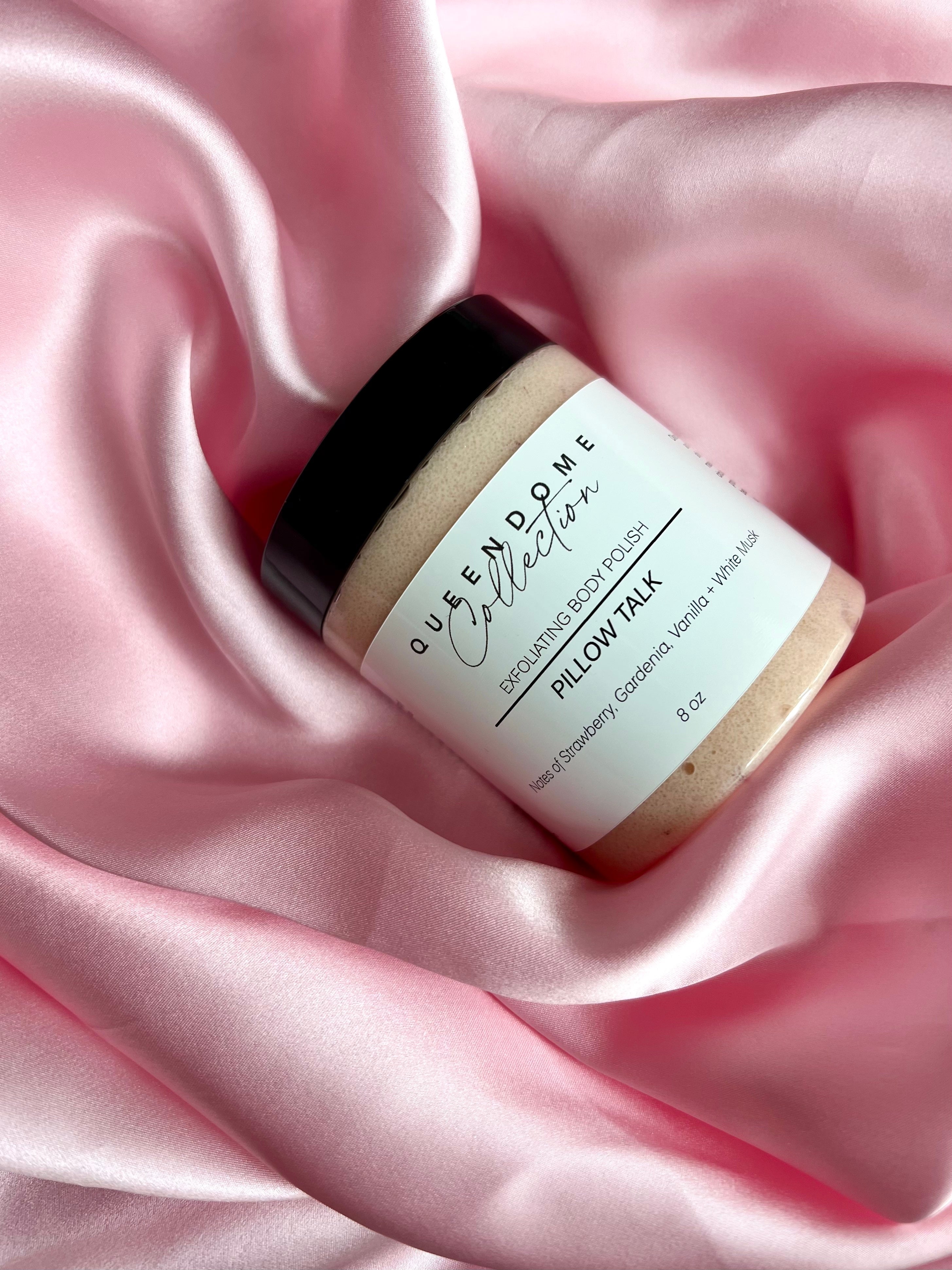 Exfoliating Body Polish - "PILLOW TALK" – QueenDome GlowCo™